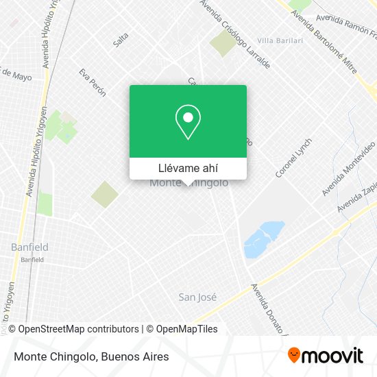 ¿Cómo llegar a Monte Chingolo en Lanús en Colectivo o tren?