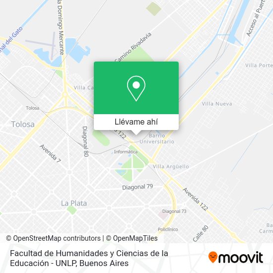 ¿Cómo llegar a Facultad de Humanidades y Ciencias de la Educación ...