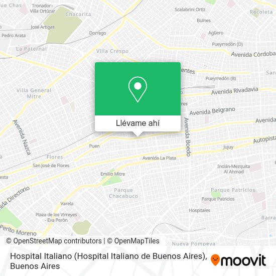 ¿Cómo llegar a Hospital Italiano (Hospital Italiano de Buenos Aires) en ...