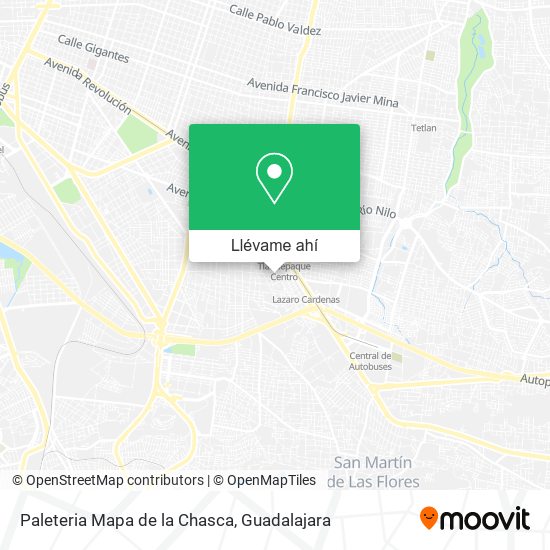 ¿Cómo llegar a Paleteria Mapa de la Chasca en Tlaquepaque en Autobús o ...