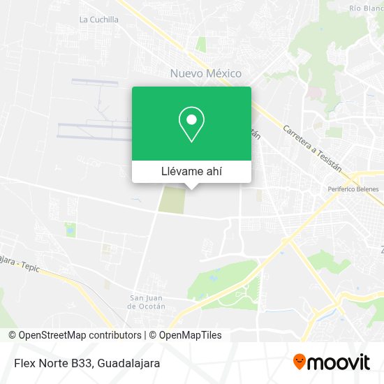¿Cómo llegar a Flex Norte B33 en Zapopan en Autobús?