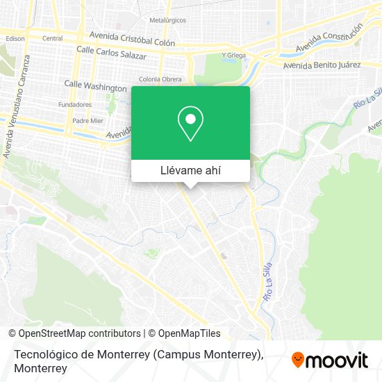 ¿Cómo llegar a Tecnológico de Monterrey (Campus Monterrey) en Nuevo León en autobús o Metrorrey?
