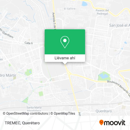¿Cómo llegar a TREMEC en Santiago De Querétaro en autobús?