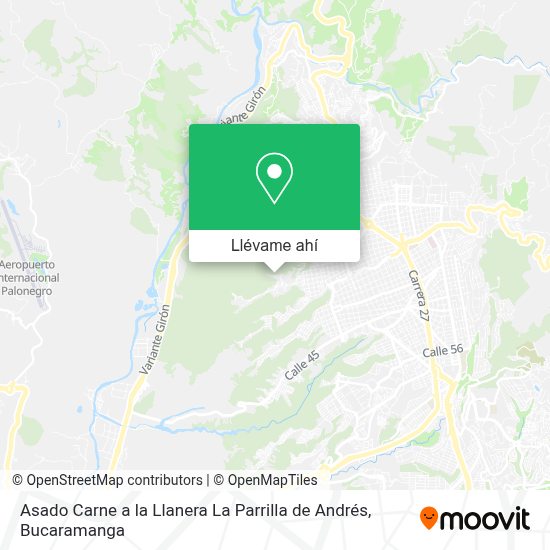 ¿Cómo llegar a Asado Carne a la Llanera La Parrilla de Andrés en ...
