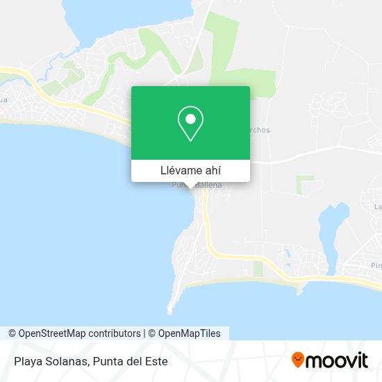 ¿Cómo llegar a Playa Solanas en Punta Del Este en autobús?