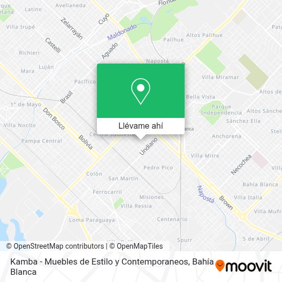 ¿Cómo llegar a Kamba - Muebles de Estilo y Contemporaneos en Bahía ...