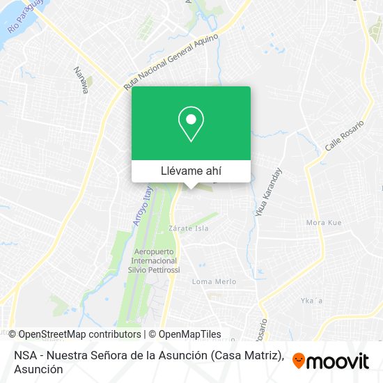 ¿Cómo llegar a NSA - Nuestra Señora de la Asunción (Casa Matriz) en ...