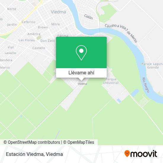 ¿Cómo llegar a Estación Viedma en Autobús?