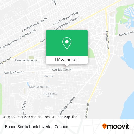 ¿Cómo llegar a Banco Scotiabank Inverlat en Benito Juárez en Autobús?