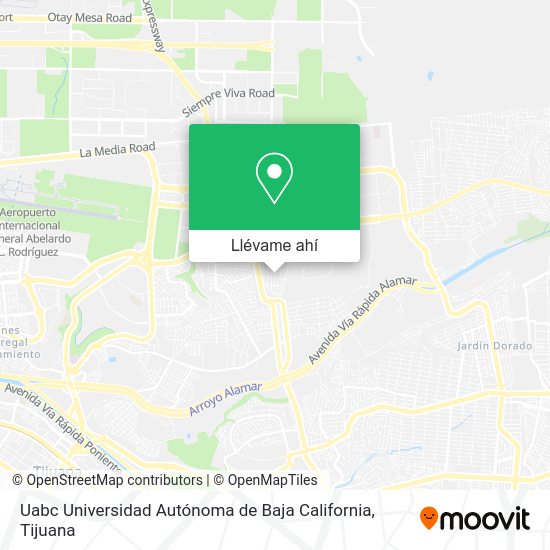 ¿Cómo llegar a Uabc Universidad Autónoma de Baja California en Tijuana ...