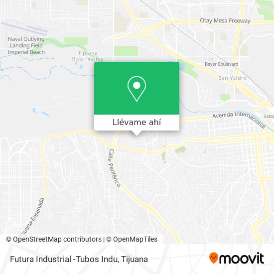 ¿Cómo llegar a Futura Industrial -Tubos Indu en Tijuana en Autobús?