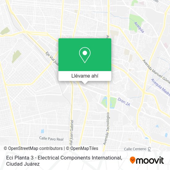 ¿Cómo llegar a Eci Planta 3 - Electrical Components International en ...