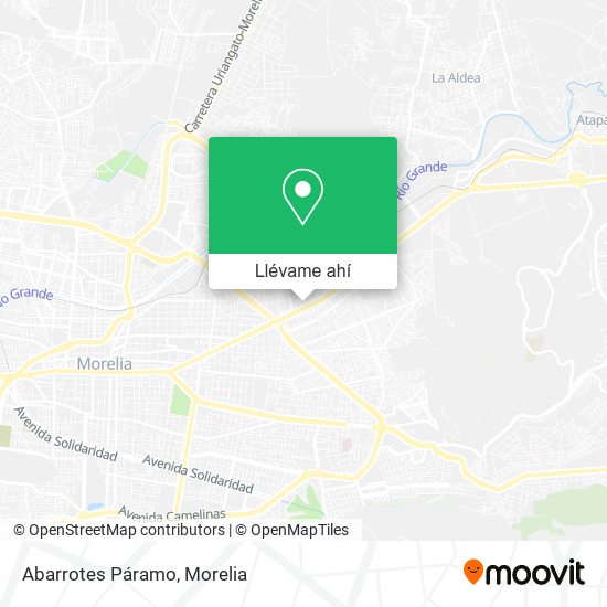 ¿Cómo llegar a Abarrotes Páramo en Michoacán en Autobús?