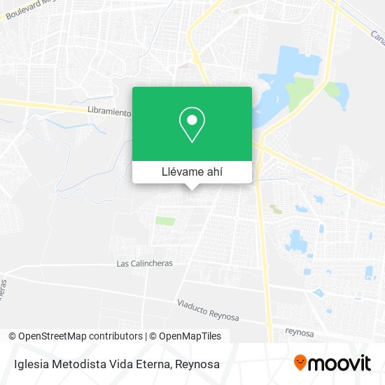 ¿Cómo llegar a Iglesia Metodista Vida Eterna en Municipio De Reynosa en ...