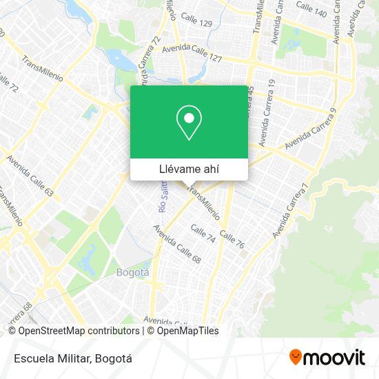 ¿Cómo llegar a Escuela Militar en Barrios Unidos en Transmilenio, SITP ...