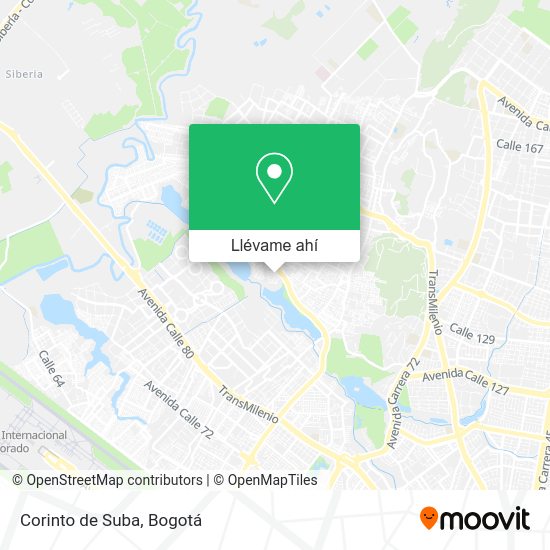 ¿Cómo llegar a Corinto de Suba en SITP o Transmilenio?