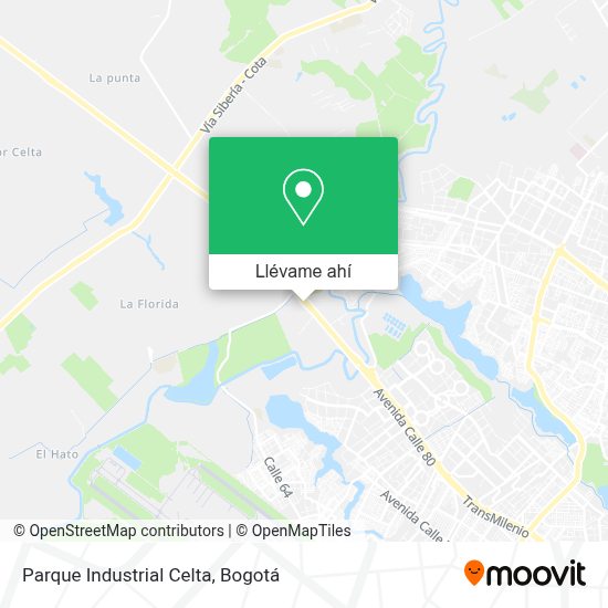 ¿Cómo llegar a Parque Industrial Celta en La Florida en SITP o ...