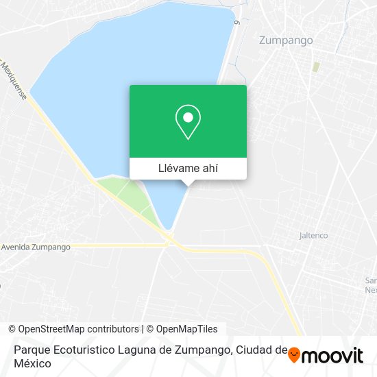 ¿Cómo llegar a Parque Ecoturistico Laguna de Zumpango en Coyotepec en ...
