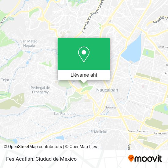 ¿Cómo llegar a Fes Acatlan en Atizapán De Zaragoza en autobús?