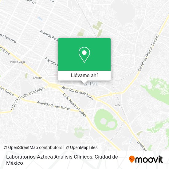 ¿Cómo llegar a Laboratorios Azteca Análisis Clínicos en Nezahualcóyotl ...