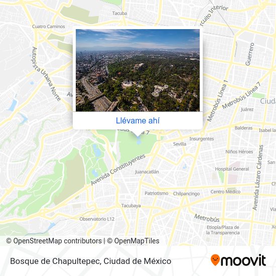 ¿Cómo llegar a Bosque de Chapultepec en Naucalpan De Juárez en autobús?
