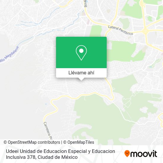 ¿Cómo llegar a Udeei Unidad de Educacion Especial y Educacion Inclusiva ...