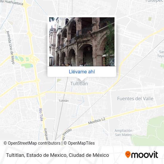 ¿Cómo llegar a Tultitlan, Estado de Mexico en Cuautitlán Izcalli en ...