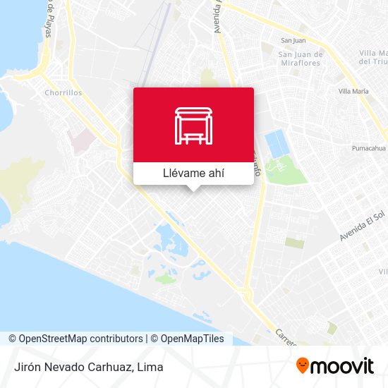 Jirón Nevado Carhuaz parada - Rutas, horarios y tarifas