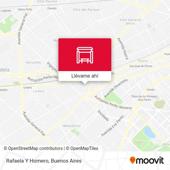 Rafaela Y Homero estación - Rutas, horarios y tarifas