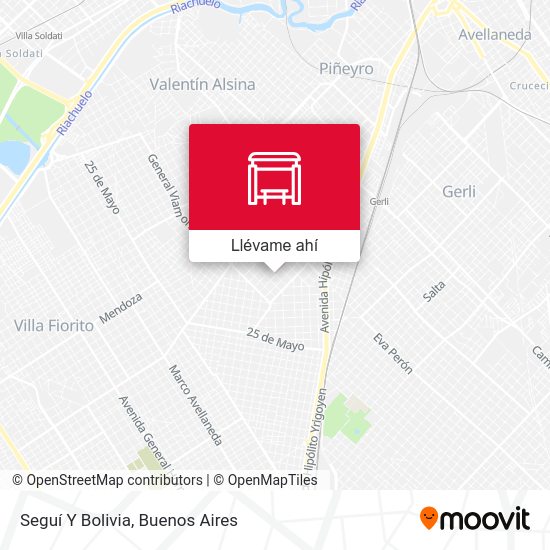 Seguí Y Bolivia parada - Rutas, horarios y tarifas