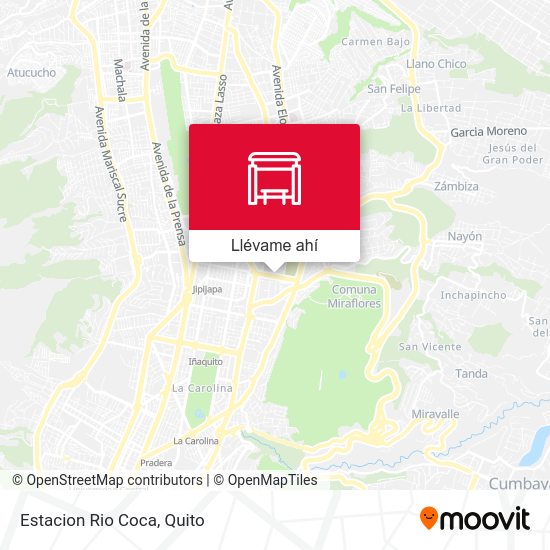 Estacion Rio Coca parada - Rutas, horarios y tarifas