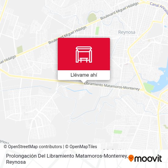 Prolongación Del Libramiento Matamoros-Monterrey parada - Rutas ...
