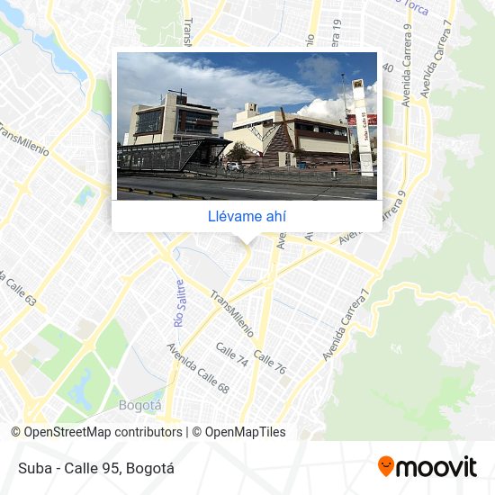 Suba - Calle 95 estación - Rutas, horarios y tarifas