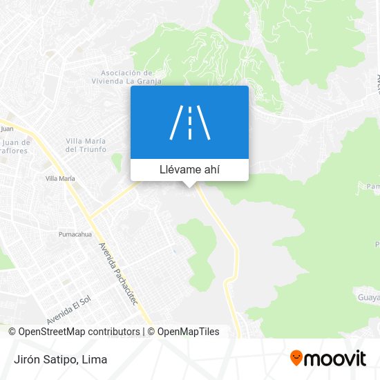 ¿Cómo llegar a Jirón Satipo, Villa Mari en Autobús?