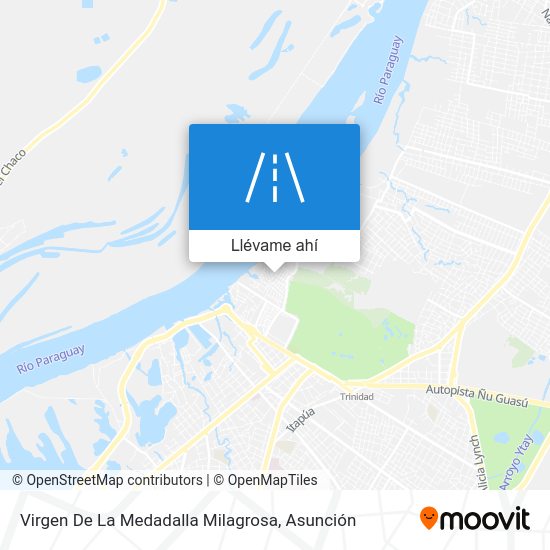 ¿Cómo llegar a Virgen De La Medadalla Milagrosa, Asunción en Autobús?