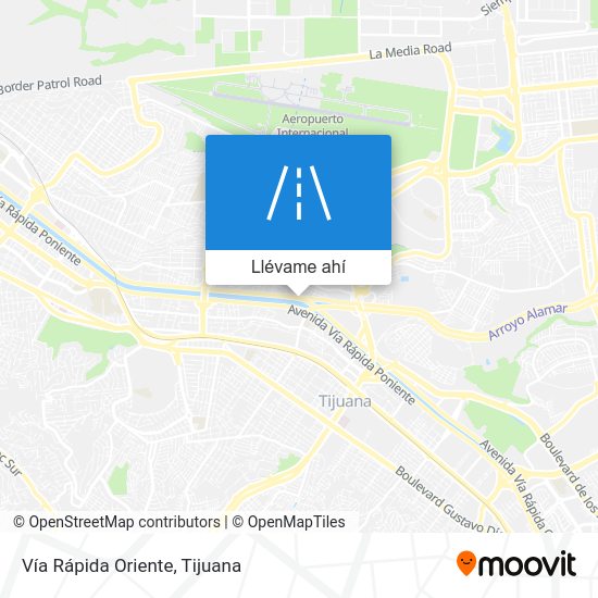 ¿Cómo llegar a Vía Rápida Oriente en Tijuana en Autobús?