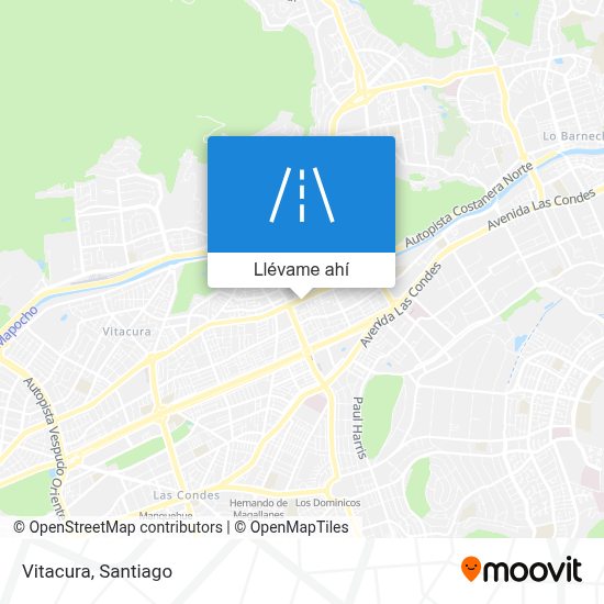 Encuentra las mejores rutas a Vitacura