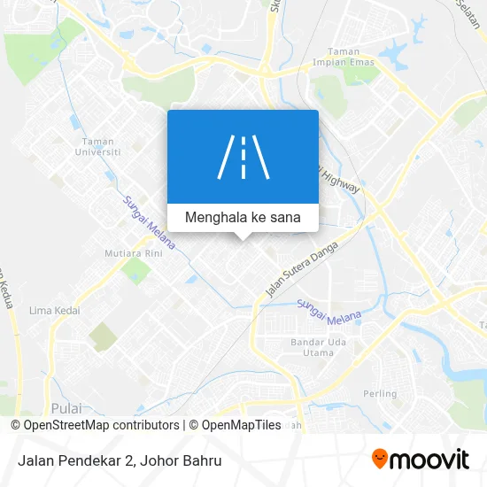 Cara-cara untuk ke Jalan Pendekar 2, Johor Baharu dengan bas