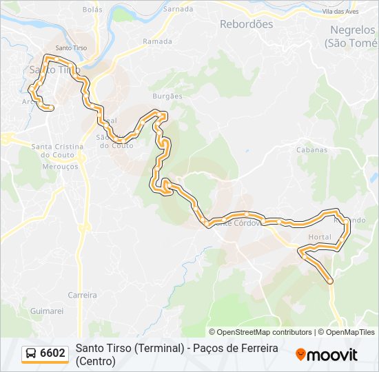 6602 Route: Schedules, Stops & Maps - Hortal via Redundo (Updated)