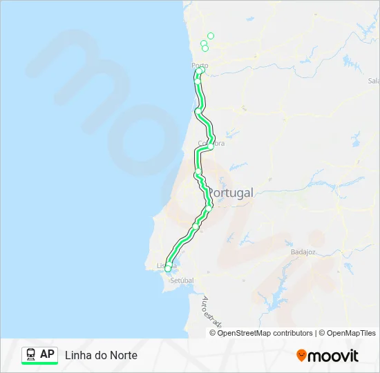 AP Route: Schedules, Stops & Maps - Lisboa Santa Apolonia (Updated)