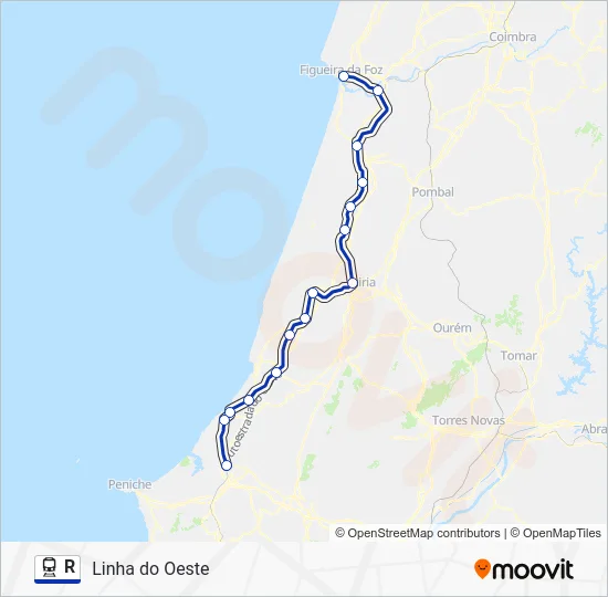 R Percursos: Horários, paragens e mapas - Figueira Da Foz (Atualizado)