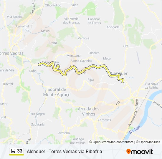 33 Percursos: Horários, paragens e mapas - Paredes (Escolas) (via A-da ...