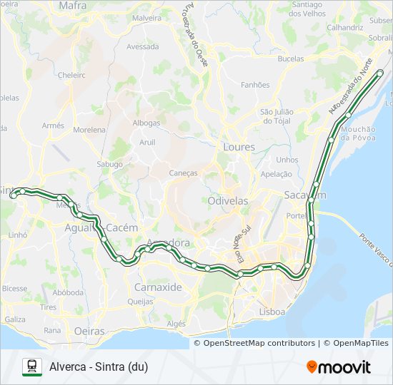 alverca sintra du Route: Schedules, Stops & Maps - Sintra (Updated)