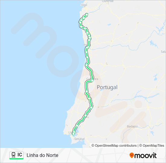 IC Percursos: Horários, paragens e mapas - Valenca (Atualizado)