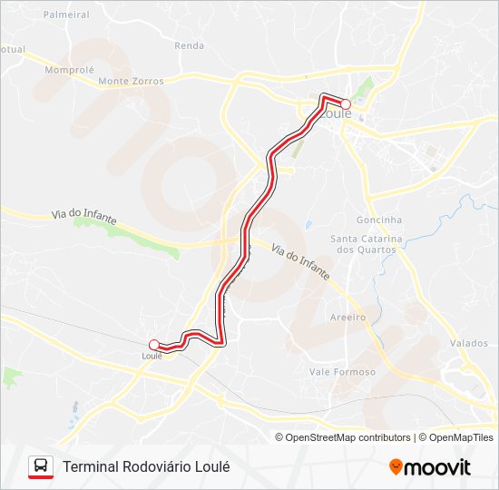 LINHA VERMELHA Percursos: Horários, paragens e mapas - Terminal ...