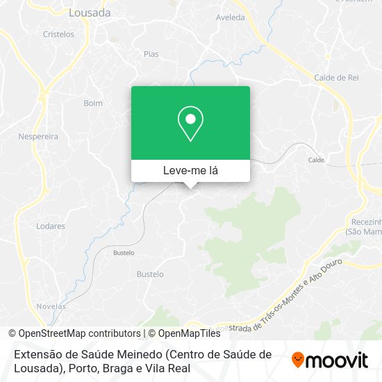 Como chegar a Extensão de Saúde Meinedo (Centro de Saúde de Lousada ...