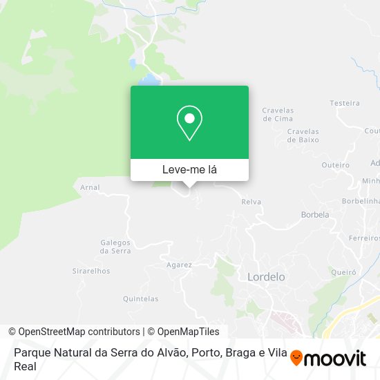 Como chegar a Parque Natural da Serra do Alvão em Vila Real por autocarro?