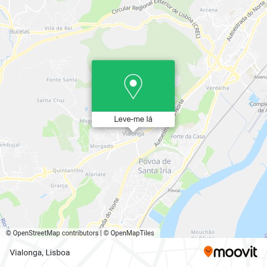 Como chegar a Vialonga em Vila Franca De Xira por autocarro ou comboio?