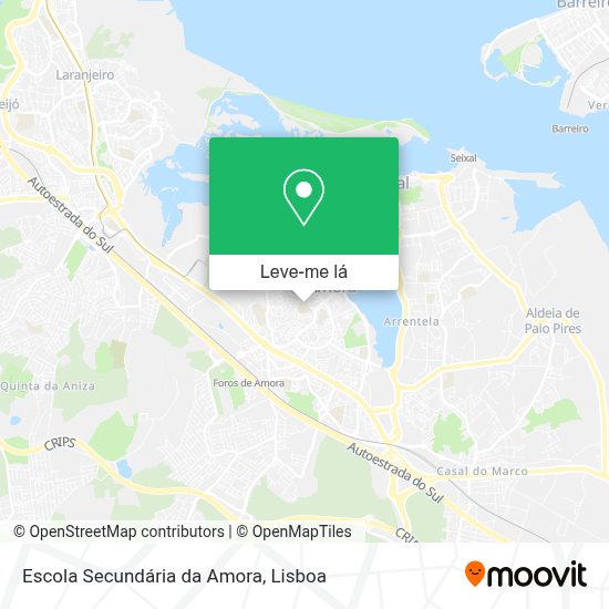 Como chegar a Escola Secundária Da Amora em Seixal por autocarro ...