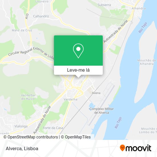 Como chegar a Alverca em Vila Franca De Xira por autocarro, comboio ou ...